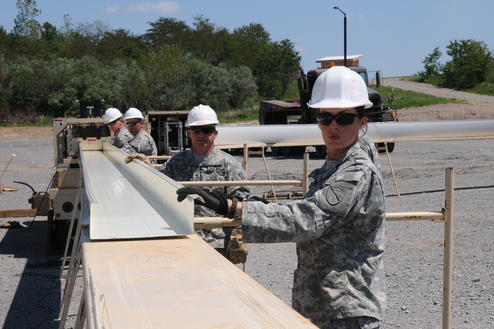 DVIDS - News - 149th Engineers raise the roof of training possibilities ...