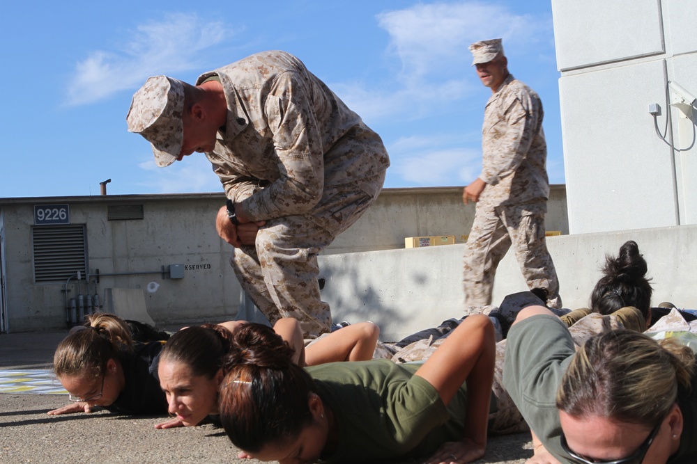 DVIDS - News - Spouses suit up for Jane Wayne Day