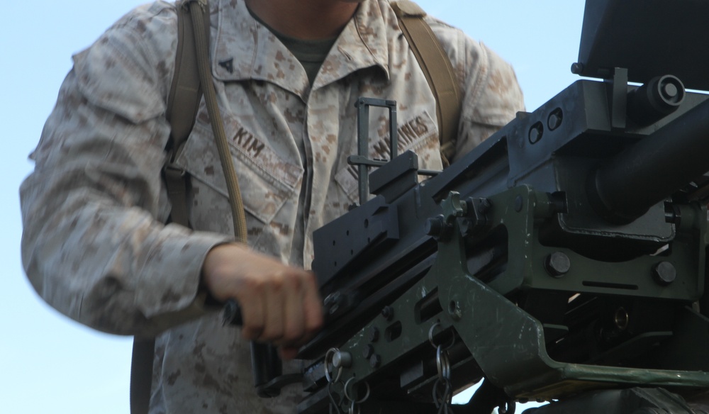 DVIDS - News - Supply Marines get familiar with grenade launcher
