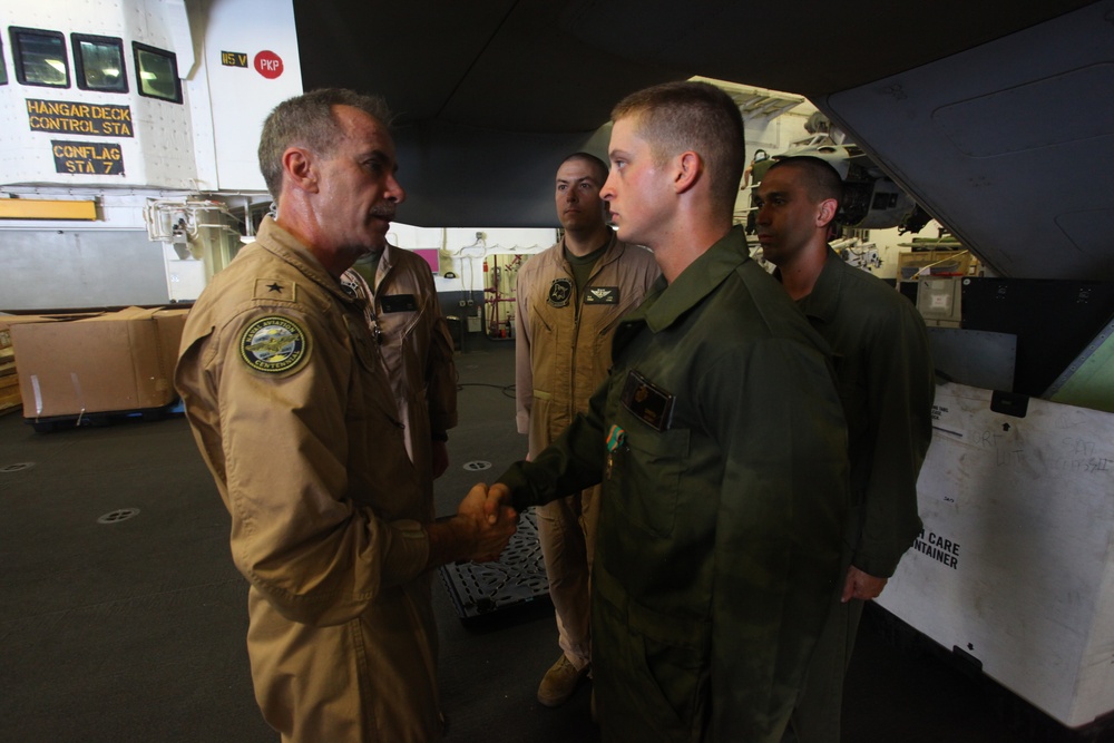 DVIDS - Images - Rear Adm. Lescher aboard USS Iwo Jima [Image 7 of 10]