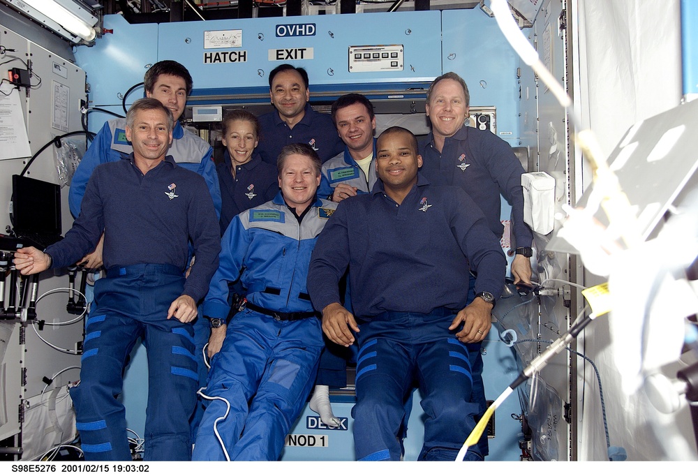 DVIDS - Images - Joint Expedition One and STS-98 crew portrait