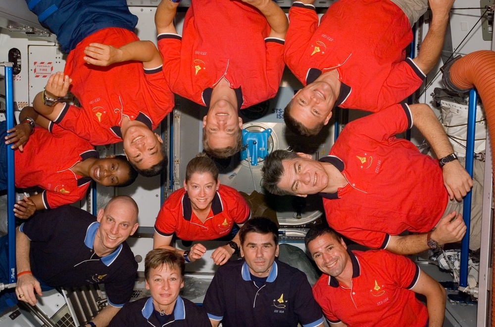 DVIDS - Images - Expedition 16/STS-120 crew in-flight portrait
