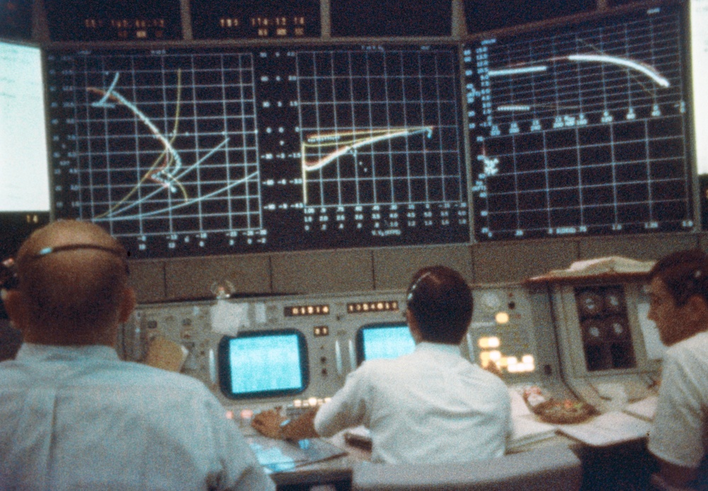 DVIDS - Images - TV PICTURES - APOLLO XVI MISSION OPERATIONS CONTROL ...