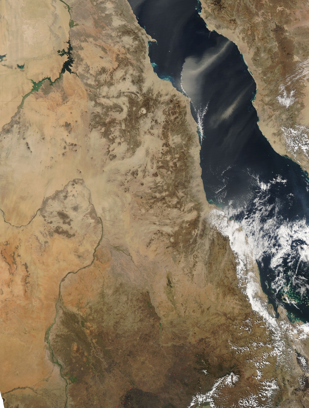 DVIDS - Images - Dust Storm over the Red Sea: Natural Hazards