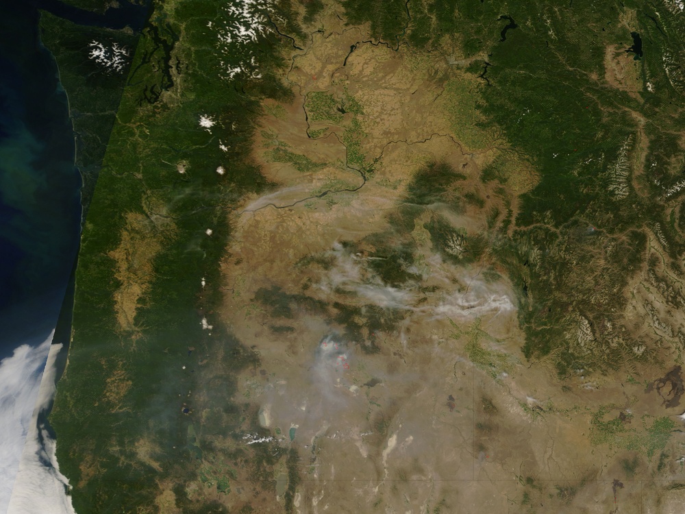 DVIDS - Images - Fires in Oregon: Natural Hazards