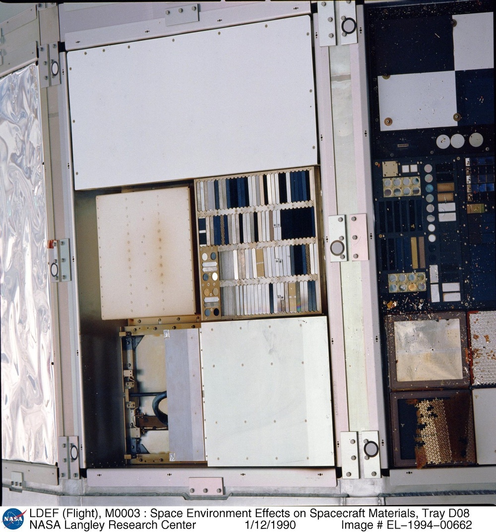 DVIDS - Images - LDEF (Flight), M0003 : Space Environment Effects on ...