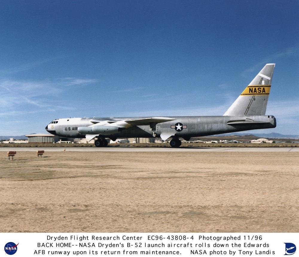 DVIDS - Images - Dryden B-52 Launch Aircraft on Edwards AFB Runway