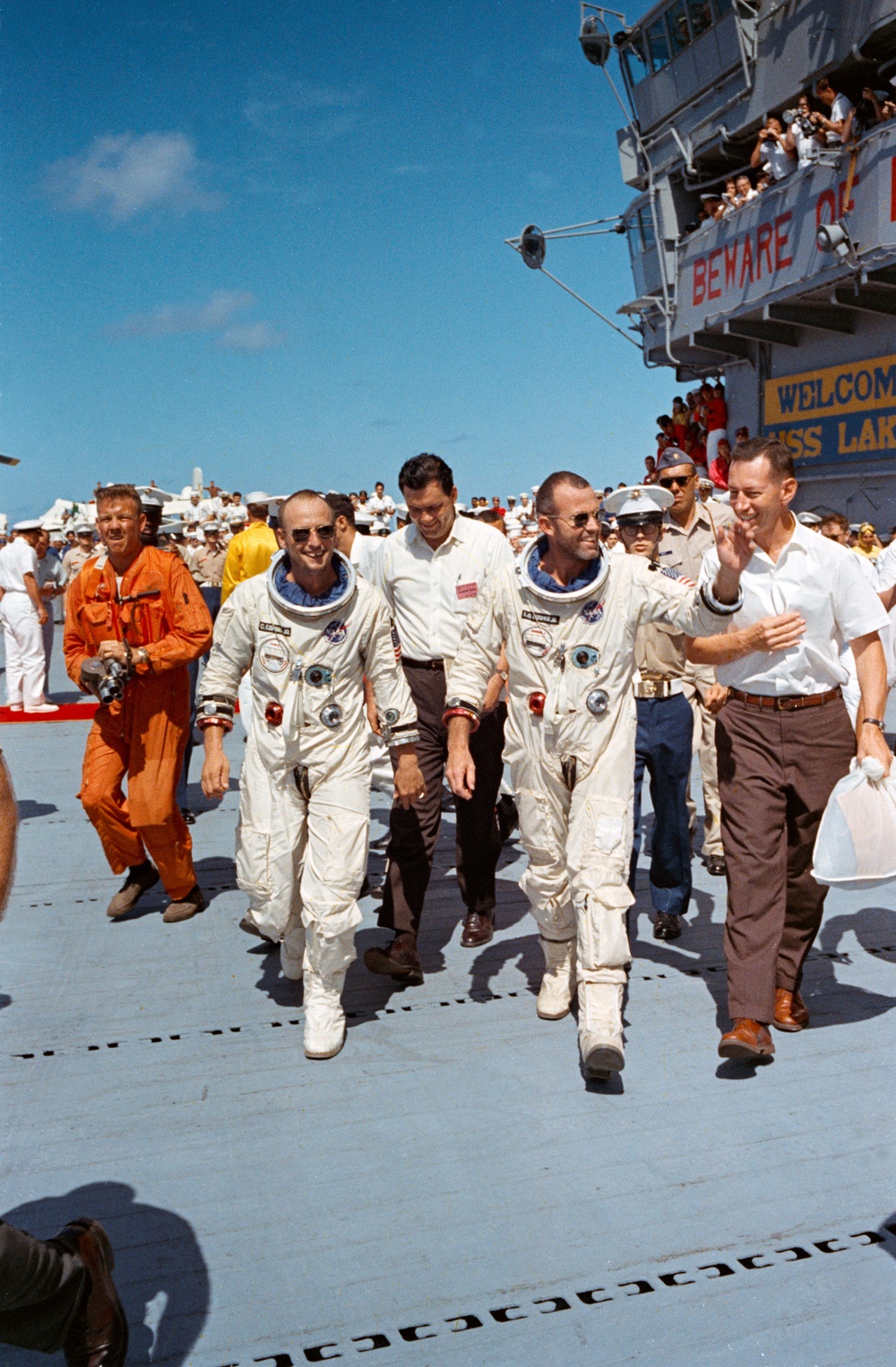 DVIDS - Images - RECOVERY Walk Across Deck