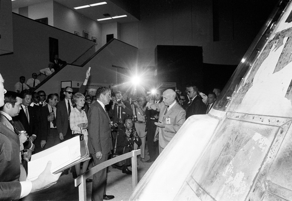 DVIDS - Images - NIXON VISIT TO MSC DR. GILRUTH, GORDON COOPER, GEORGE ...