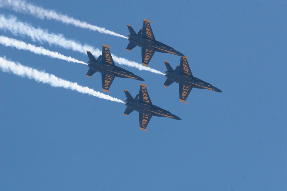 DVIDS - Images - Blue Angels help celebrate 50 years of space ...