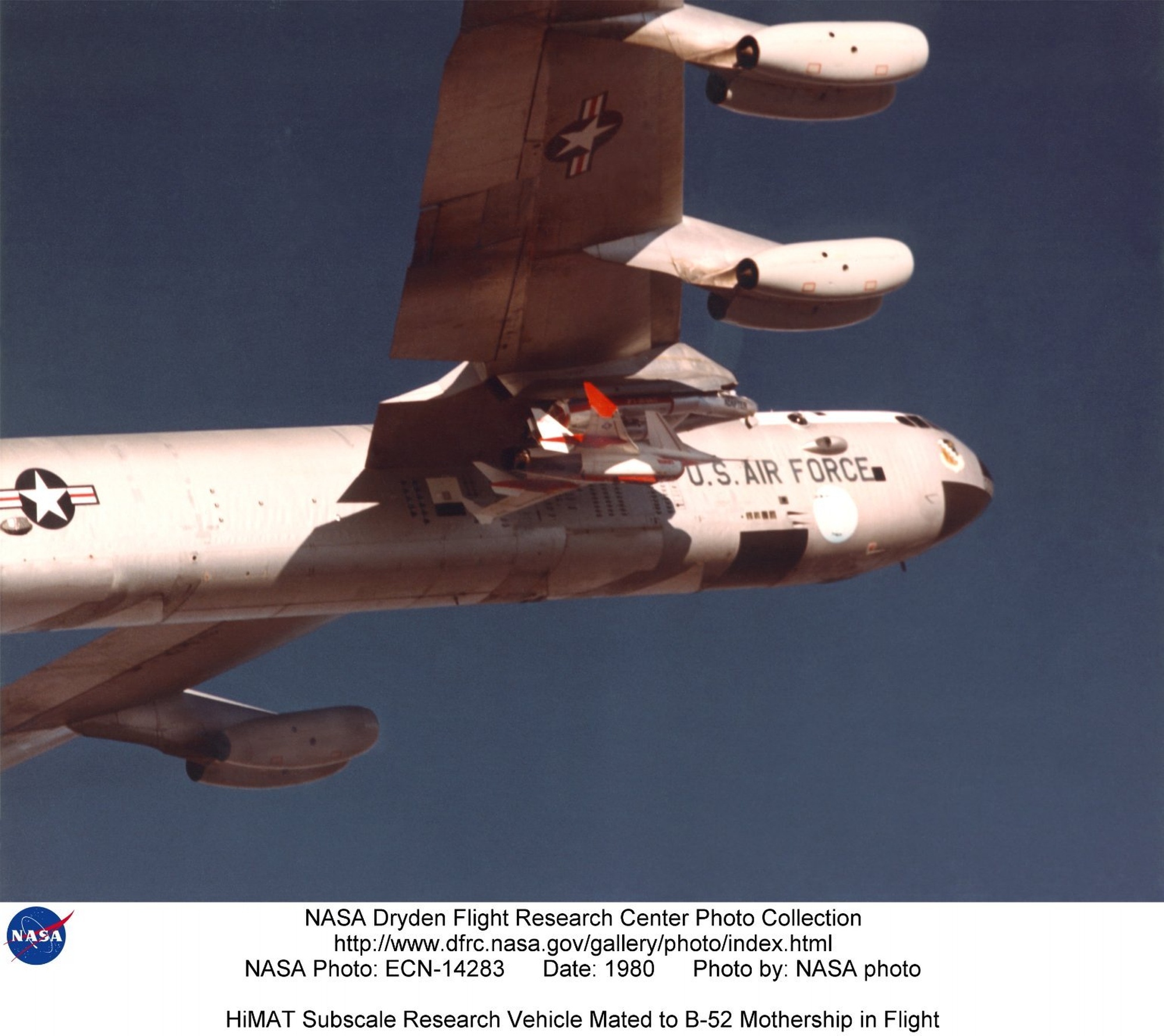 Nasa Mothership B 52