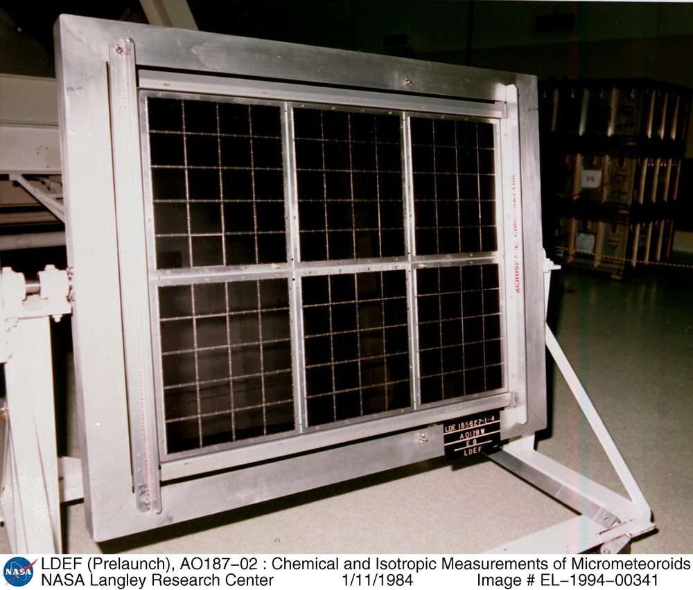 DVIDS - Images - LDEF (Prelaunch), AO187-02 : Chemical and Isotropic ...