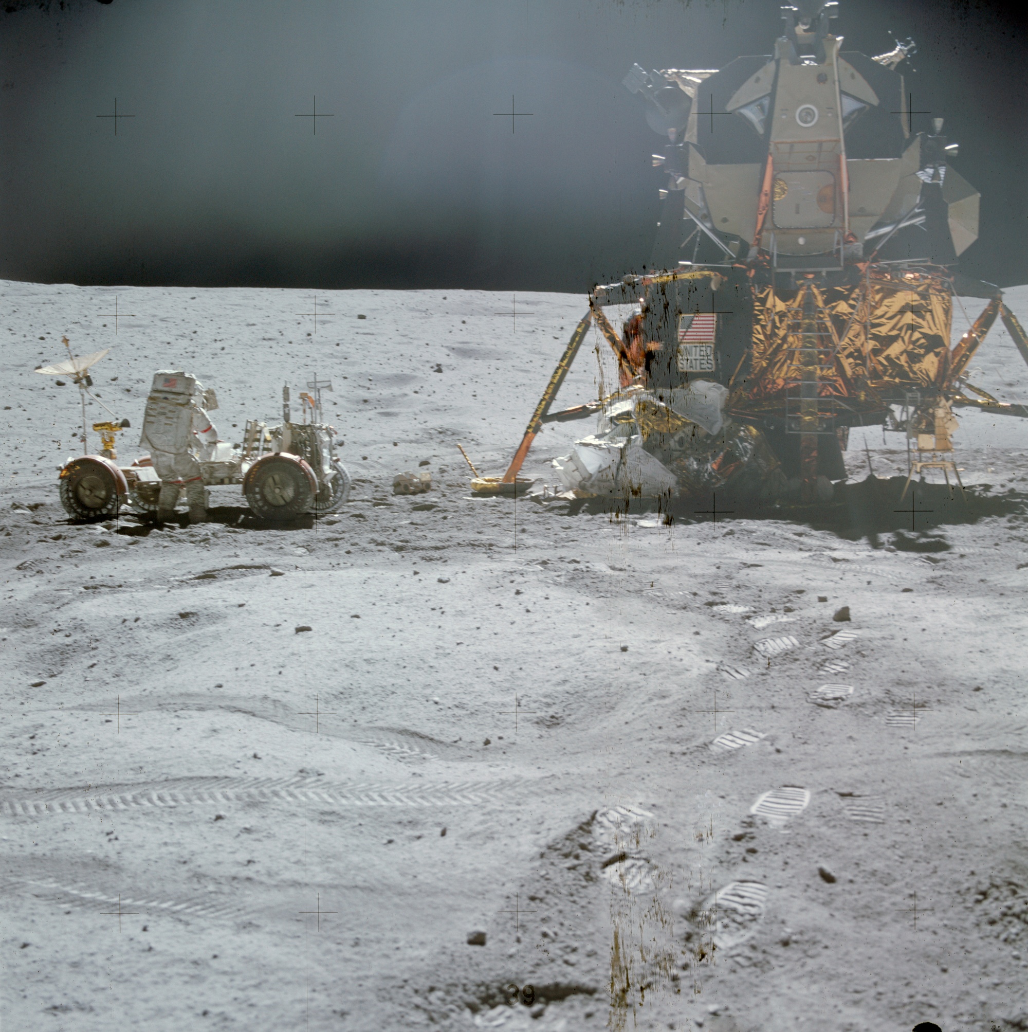 Apollo 16 Lunar Landing