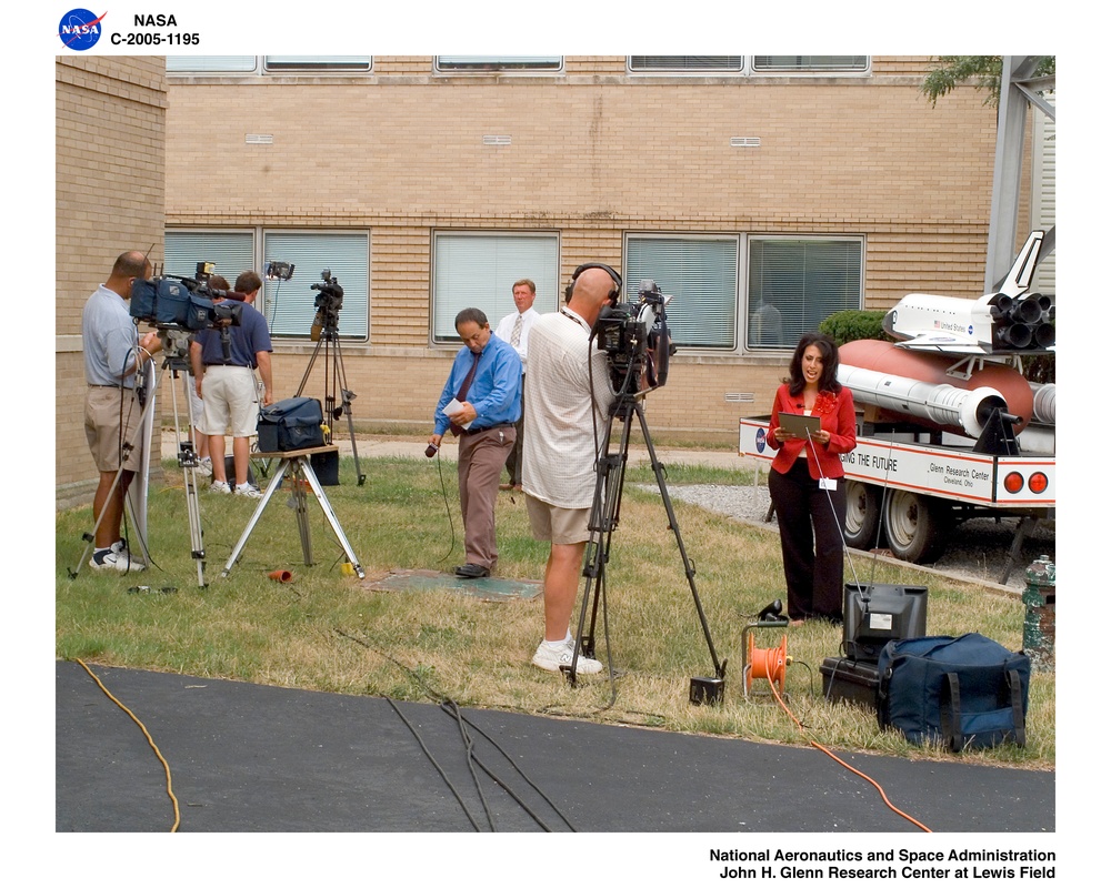 DVIDS - Images - Cleveland News Television Reporters outside the ...