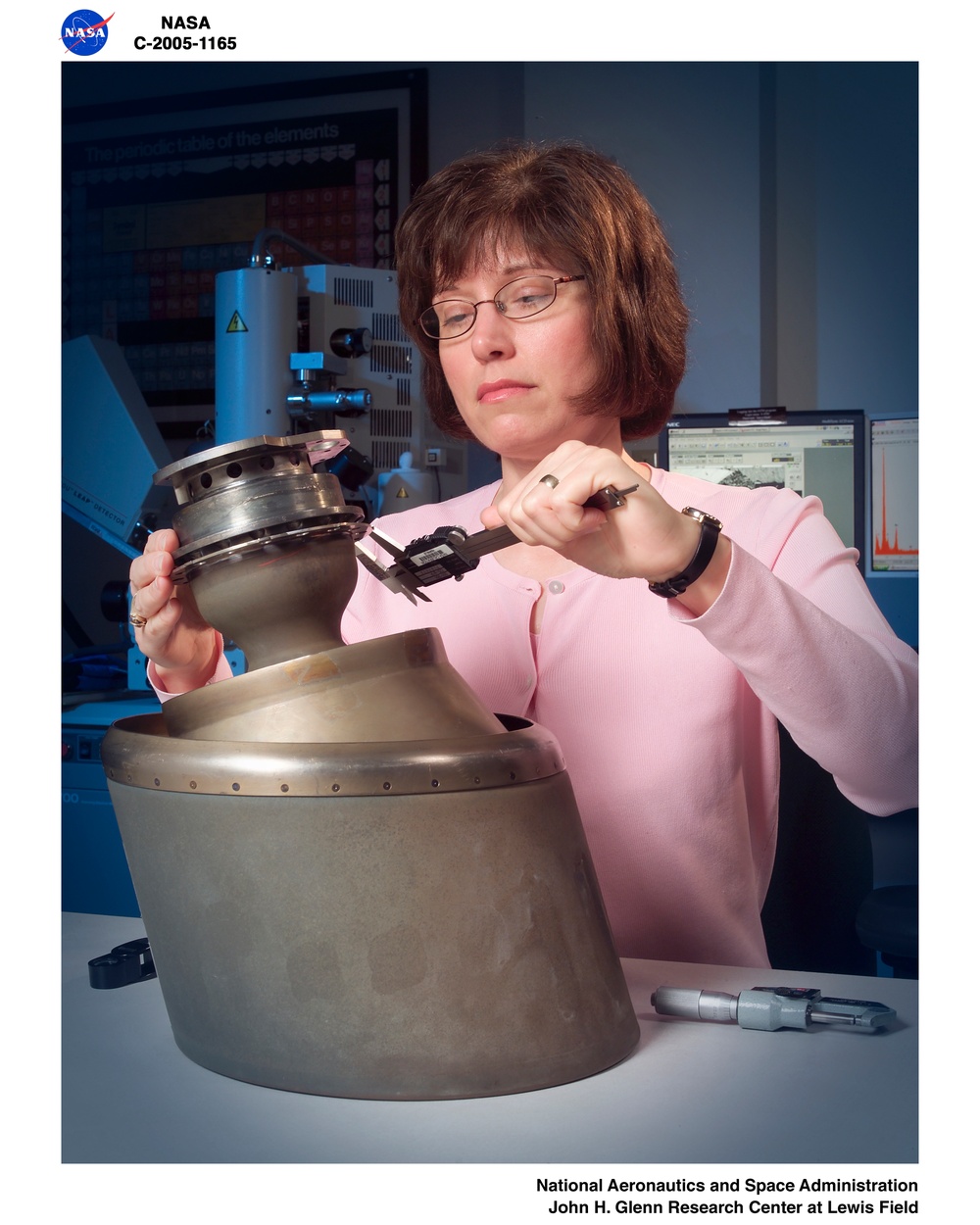 DVIDS - Images - Reaction Control System Thruster examined in the ...