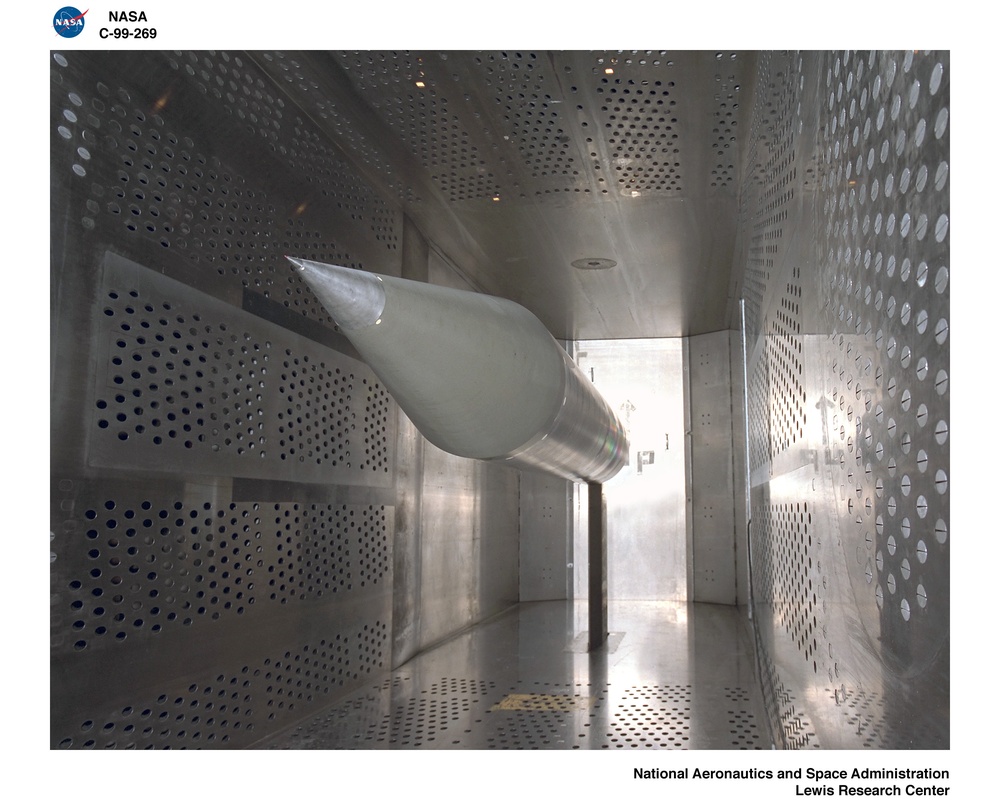 DVIDS - Images - 8X6 FOOT SUPERSONIC WIND TUNNEL 20 INCH CONE CYLINDER ...