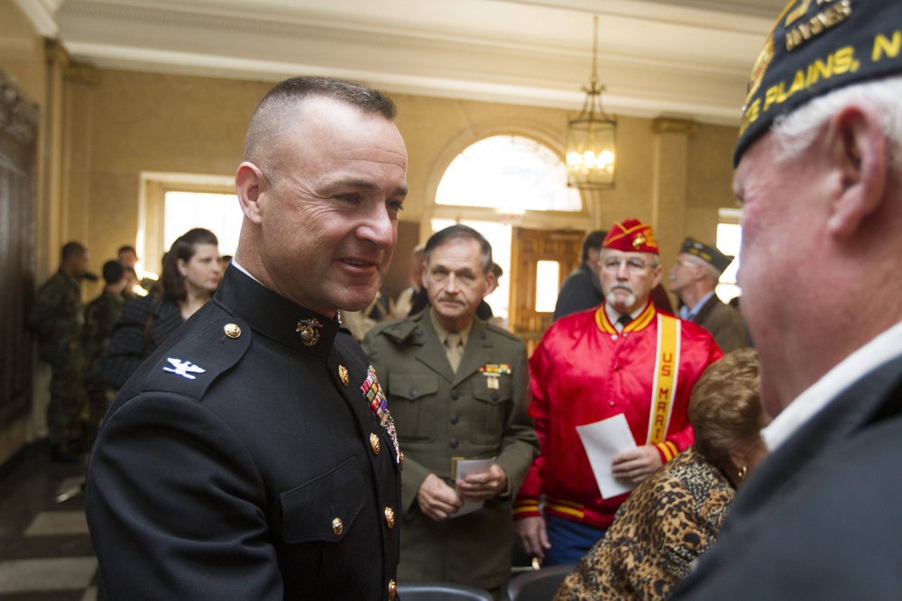 DVIDS - News - 1MCD Marines attend Veterans Day ceremony in White Plains