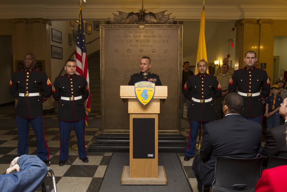 DVIDS - News - 1MCD Marines attend Veterans Day ceremony in White Plains