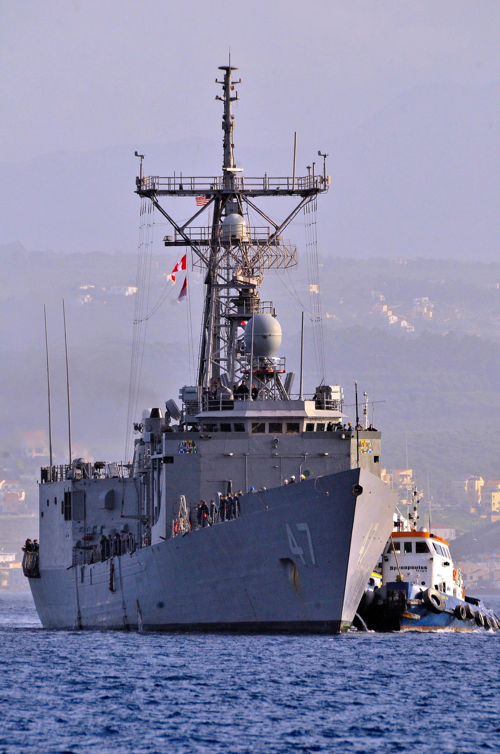 DVIDS - Images - USS Nicholas arrives in Souda Bay [Image 2 of 3]