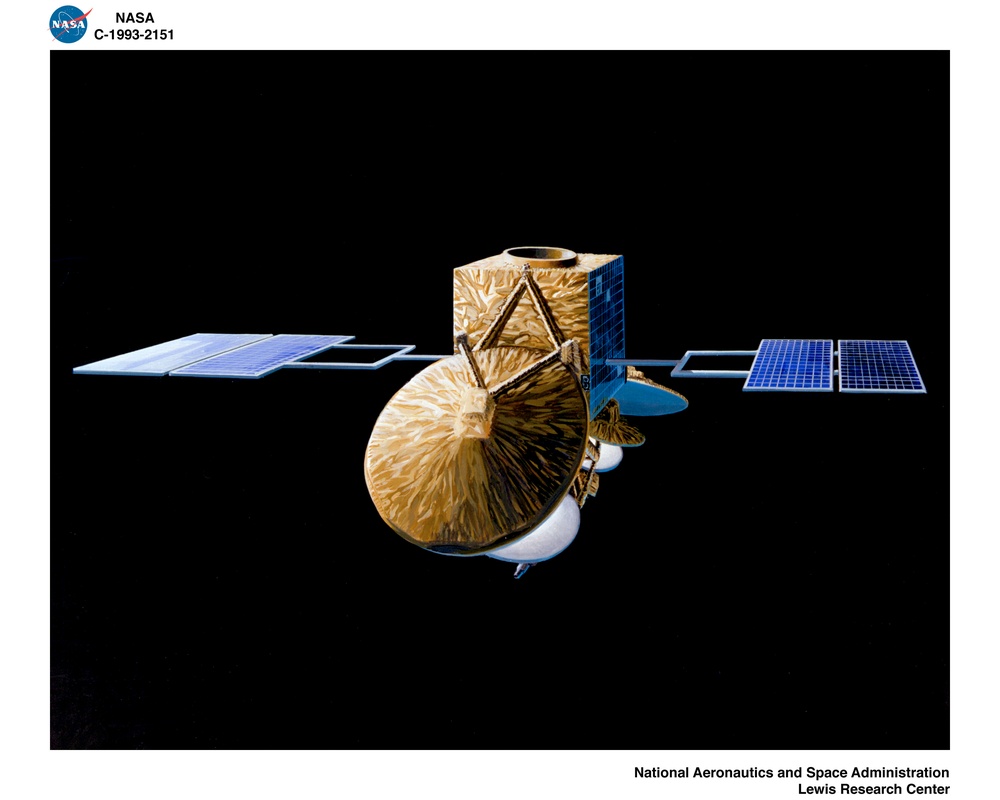 DVIDS - Images - BACK VIEW OF ACT SATELLITE AND THE EARTH ADVANCED ...