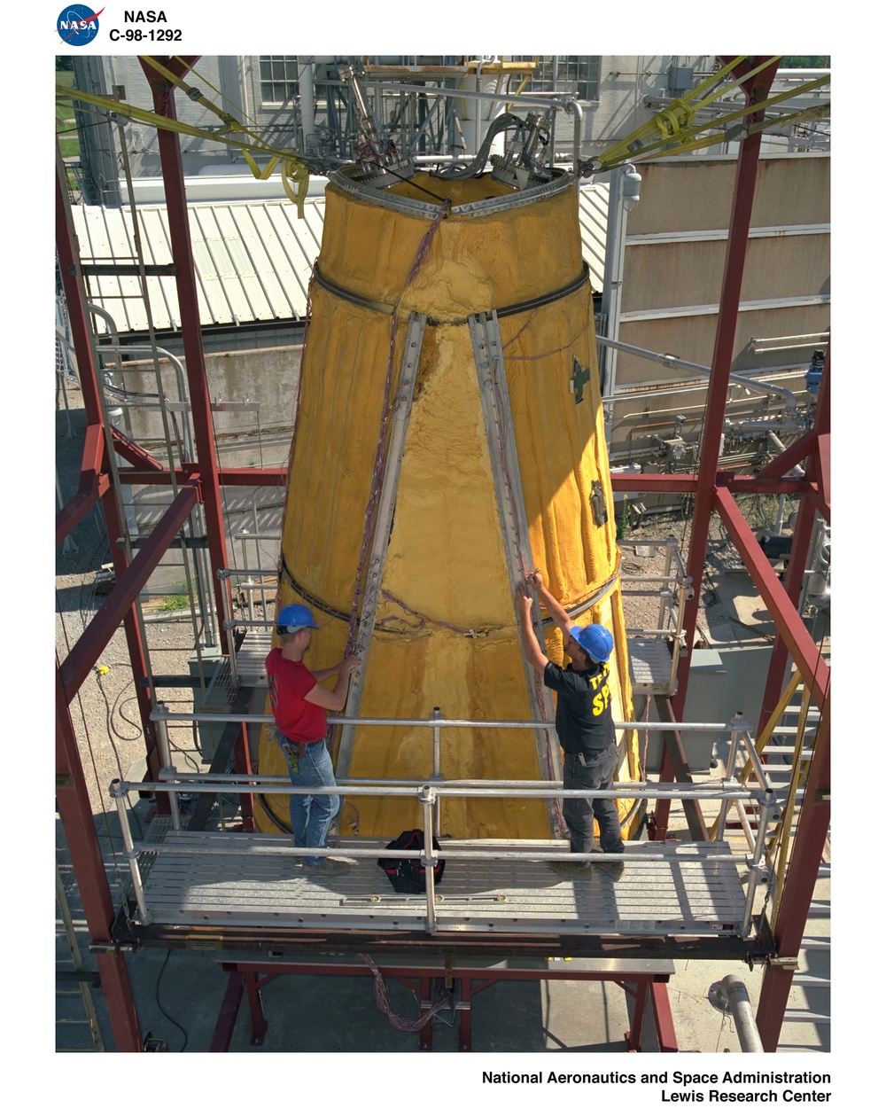 DVIDS - Images - LOCKHEED MARTIN X-33 COMPOSITE TANK TESTING, HYDROGEN ...