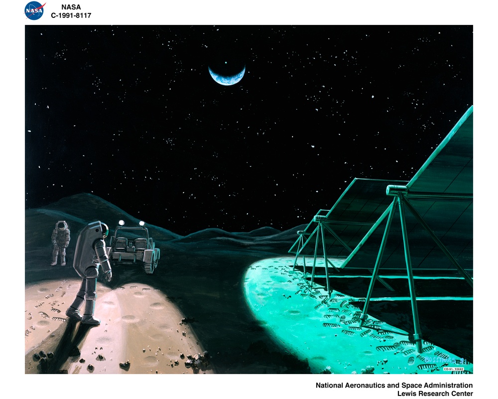 DVIDS - Images - SUNLIGHT POWERED LUNAR PV ARRAY AND CO2 LASER POWERED ...