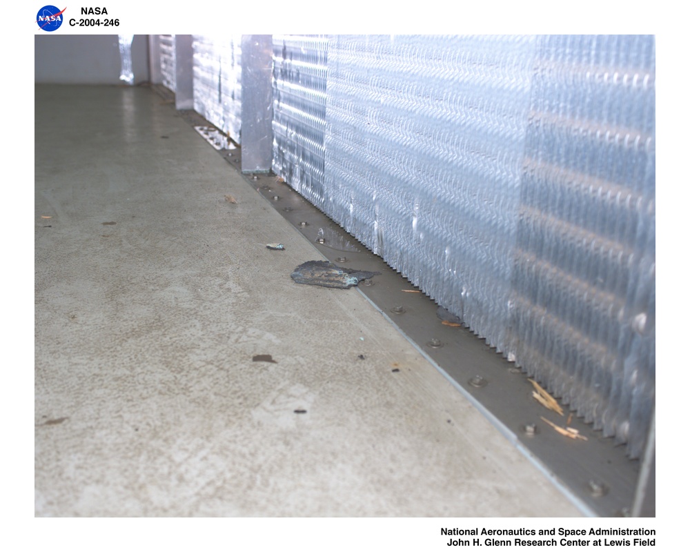 DVIDS - Images - Icing Tunnel fan blade damage from accident