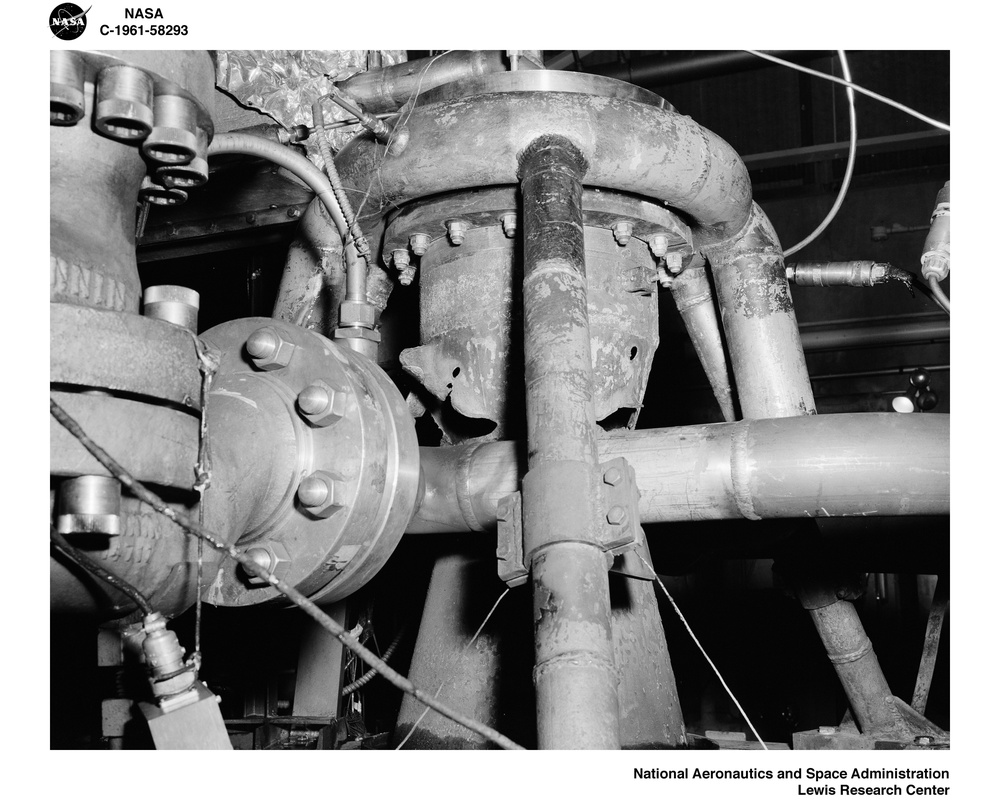 DVIDS - Images - ENGINE STAND AND CELL DAMAGE AT ROCKET ENGINE TEST ...