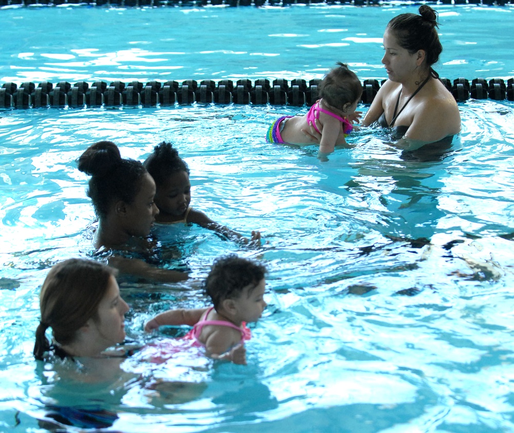 DVIDS - News - Parents and babies make a splash