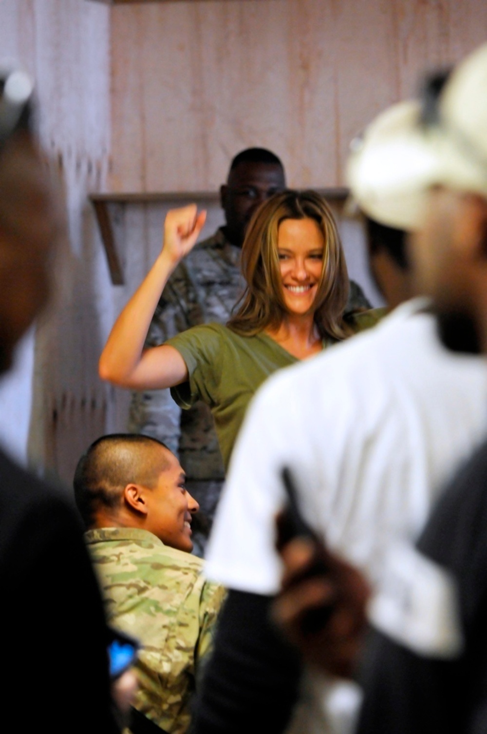 DVIDS - News - ‘Hollywood Ambassadors’ visit FOB Gamberi