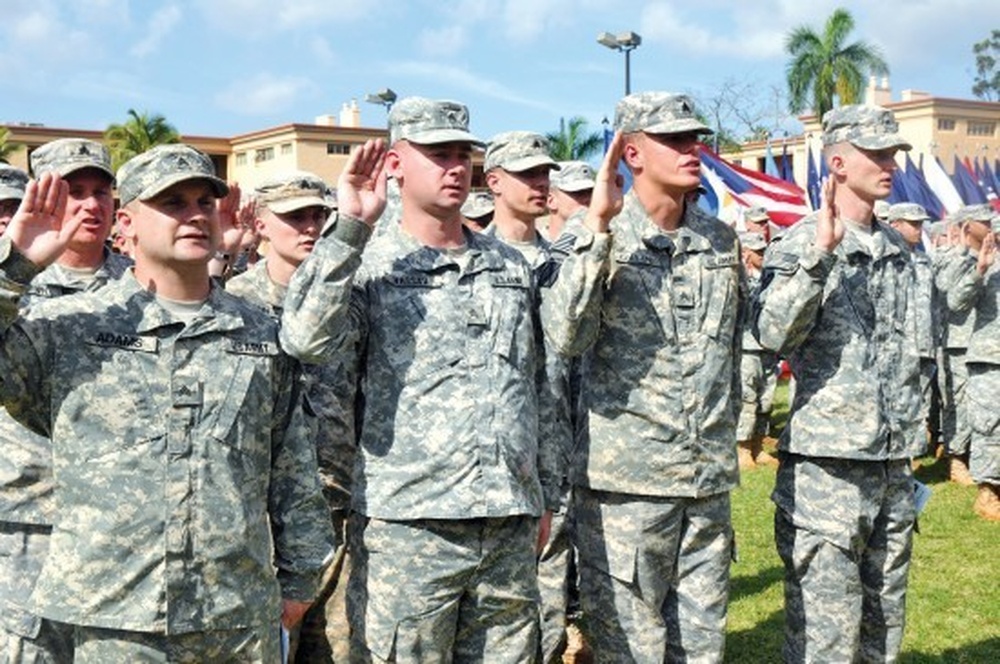 DVIDS - News - Broncos induct Army's newest leaders