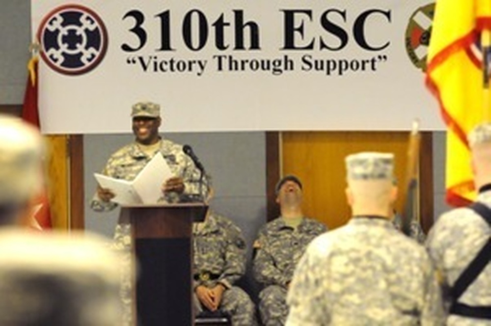 DVIDS - News - 310th ESC Command officially changes hands