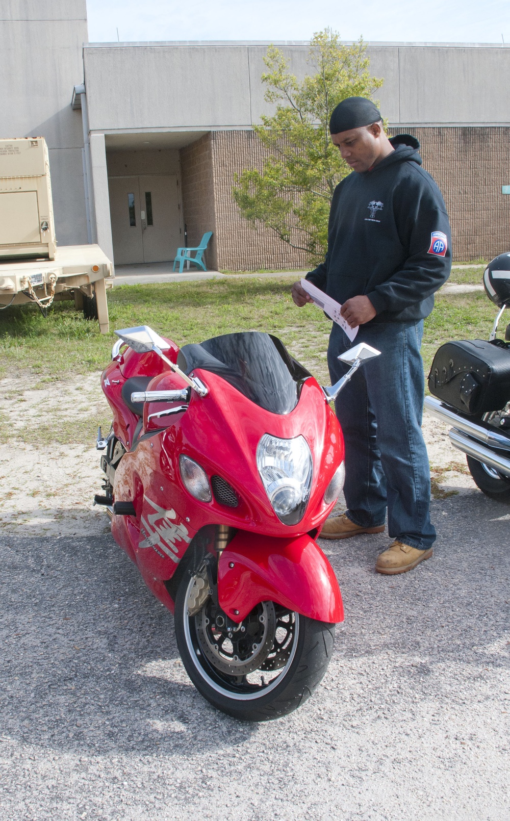 DVIDS - News - 82nd aviators build confidence with motorcycle mentorship