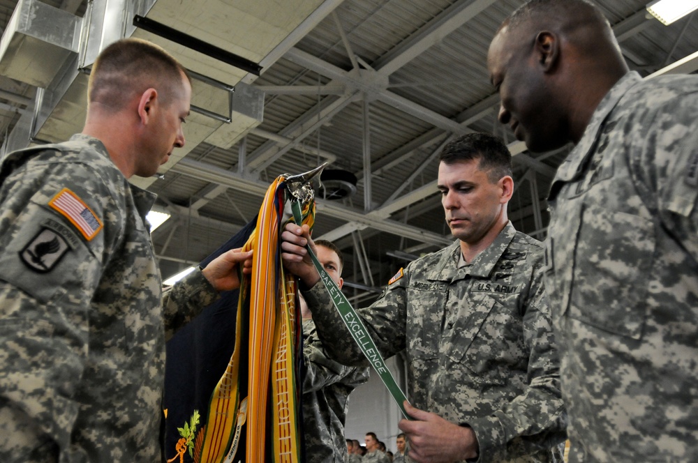 DVIDS - Images - Storied Geronimo Battalion recognized with Safety Streamer