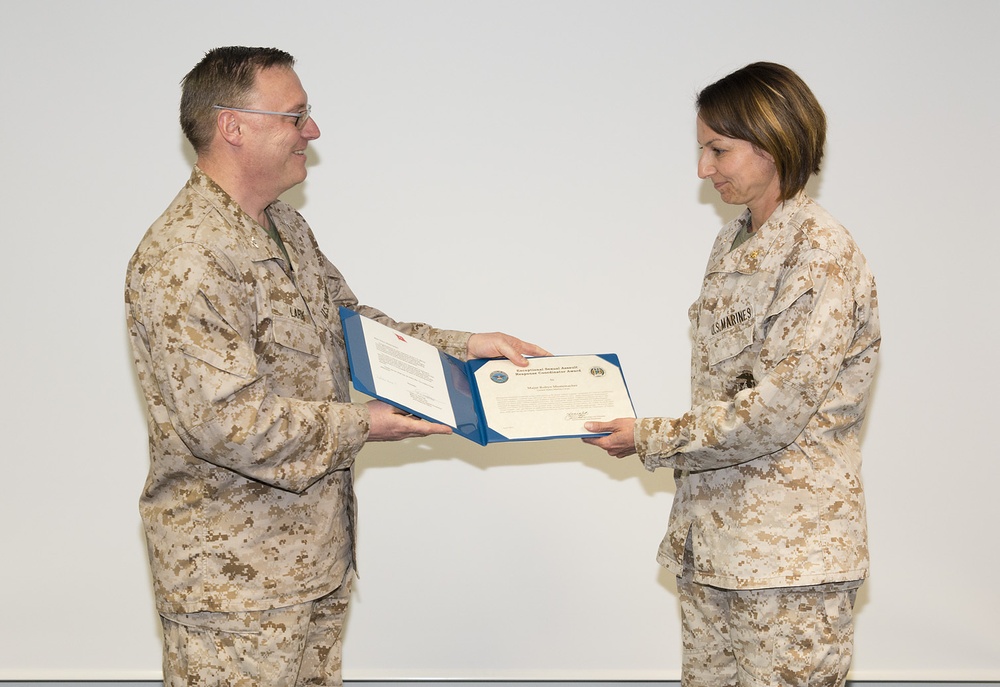 DVIDS - News - Marine major earns honor as DOD top SARC