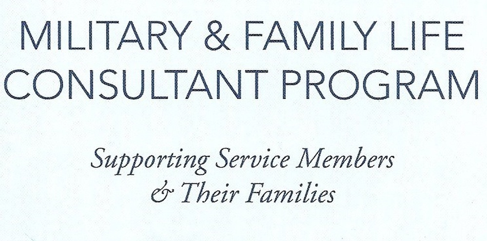 DVIDS - News - The Military and Family Life Counseling