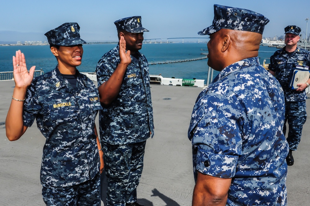 DVIDS - Images - Couple renews navy vows