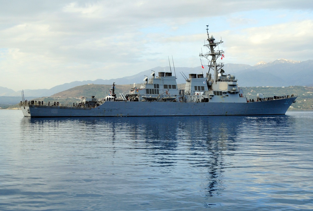 DVIDS - Images - USS Barry visits Greece [Image 1 of 3]