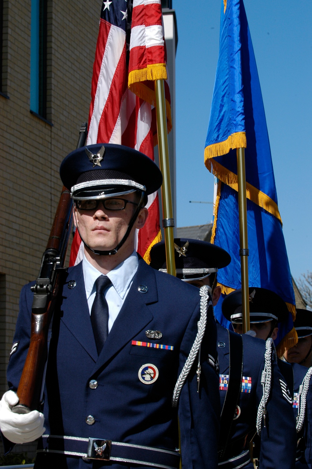 DVIDS - News - 423rd ABG presented with ancient honor allowing them ...