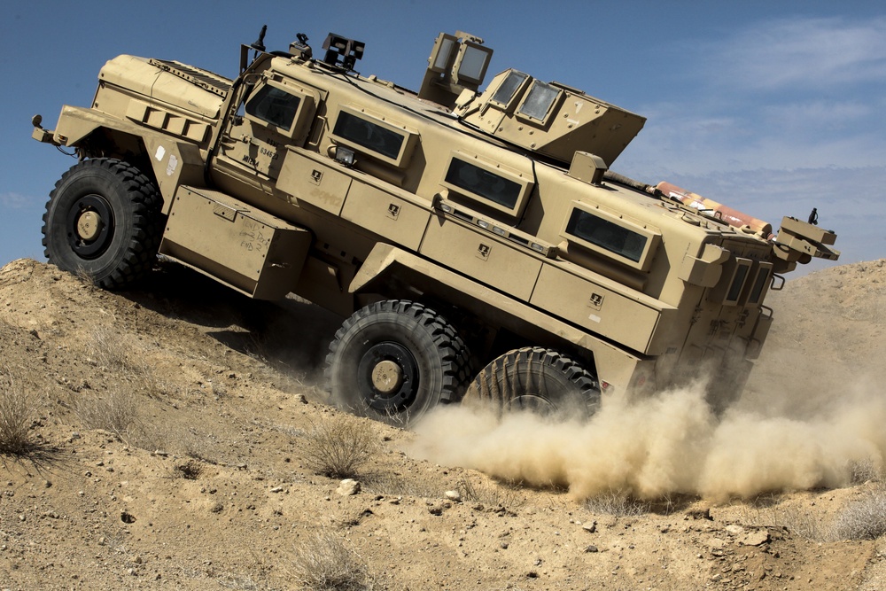DVIDS Images Marines Take On The Advanced MRAP Course Image 12 Of 15 