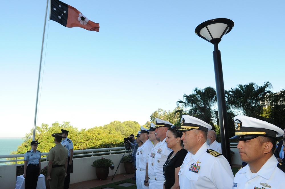 DVIDS - Images - Flag raising ceremony in Darwin