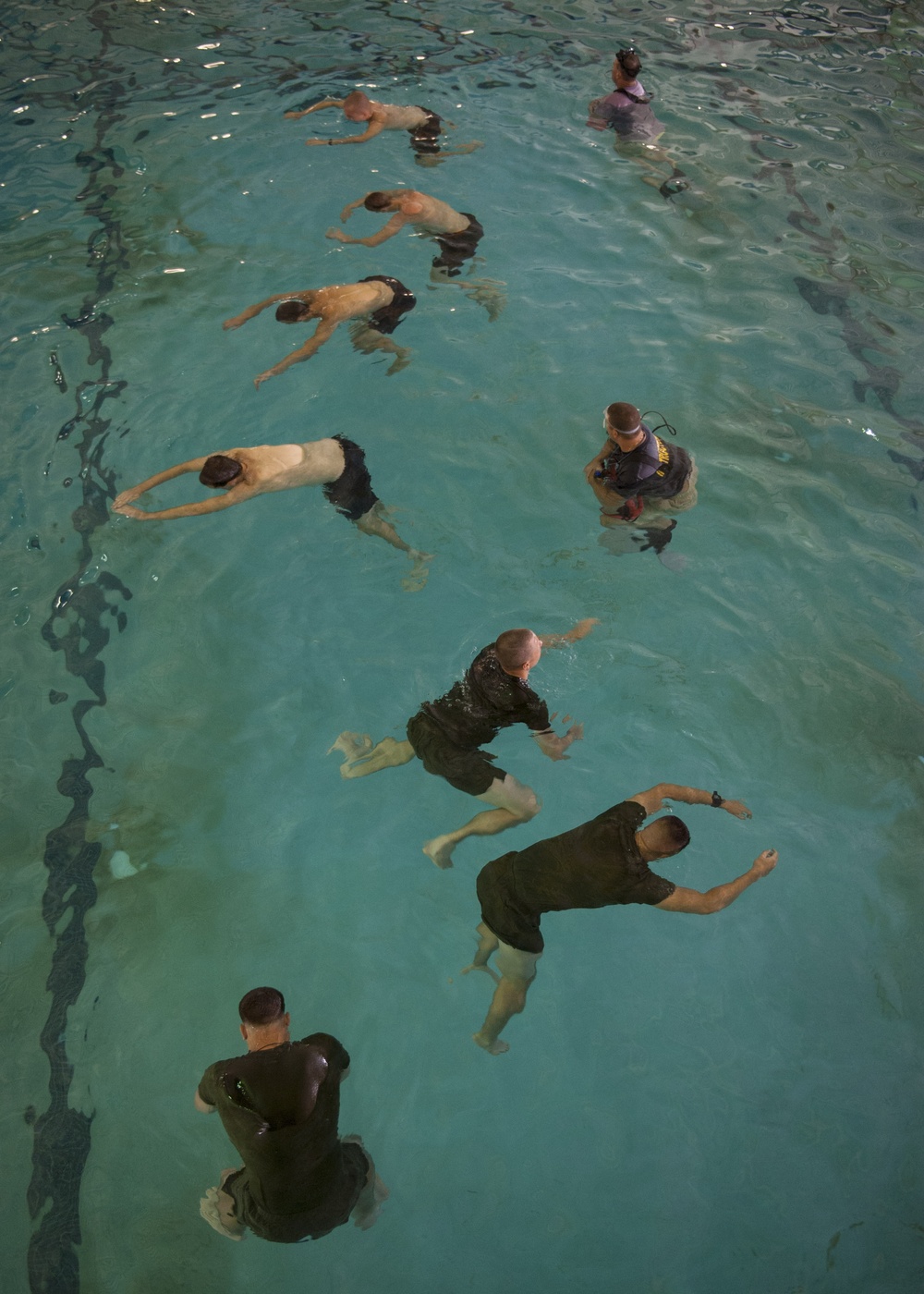 DVIDS - Images - Midshipman float during aviation survival training