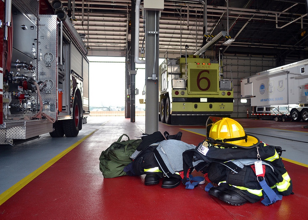 DVIDS - News - Air National Guard fire department answers calls outside ...