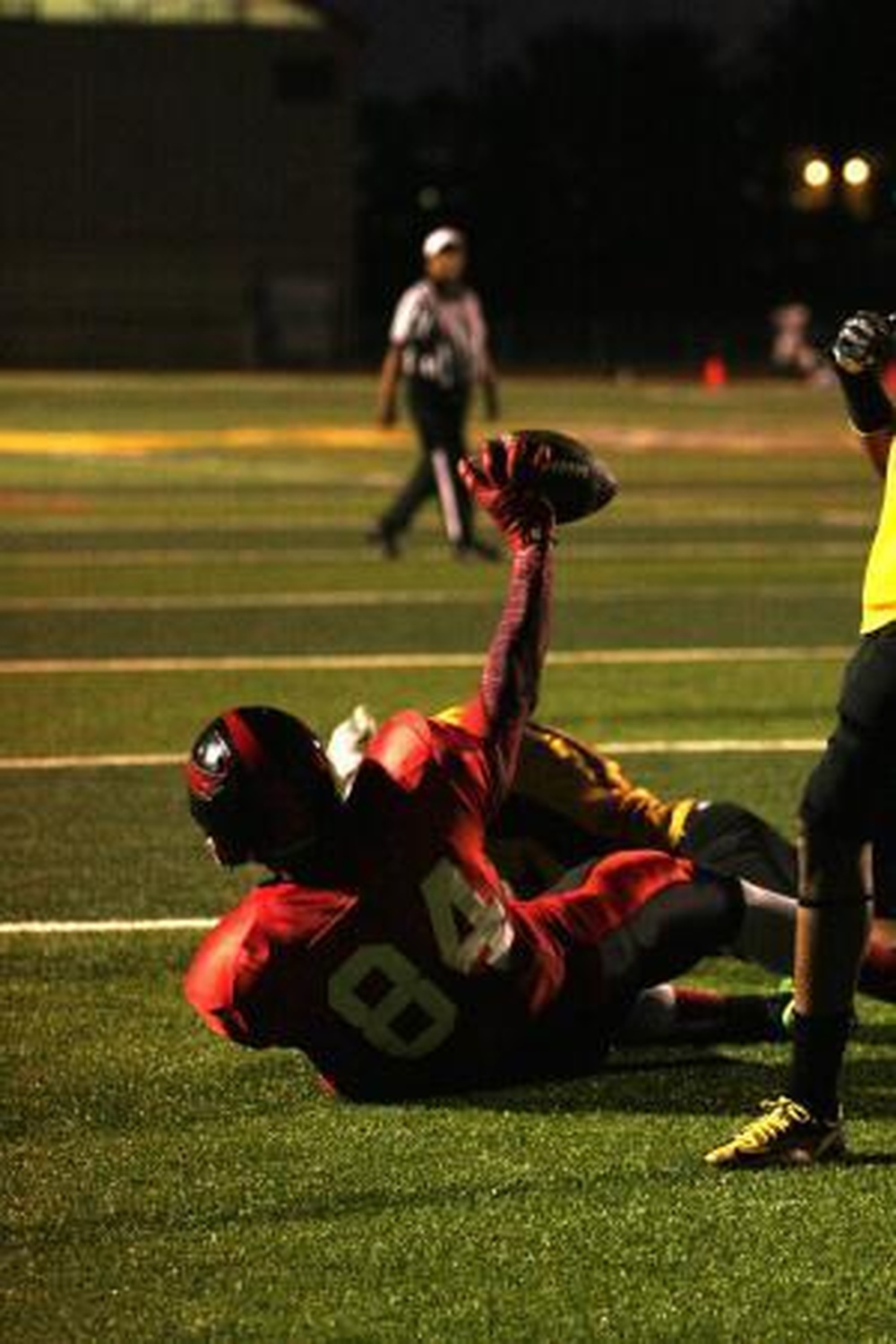 DVIDS - News - Taking the gridiron: one Marine goes for his dream