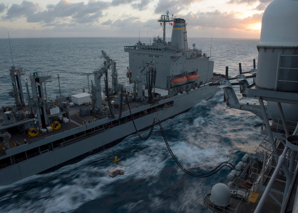 DVIDS - Images - USS Bonhomme Richard’s replenishment with USNS Pecos ...