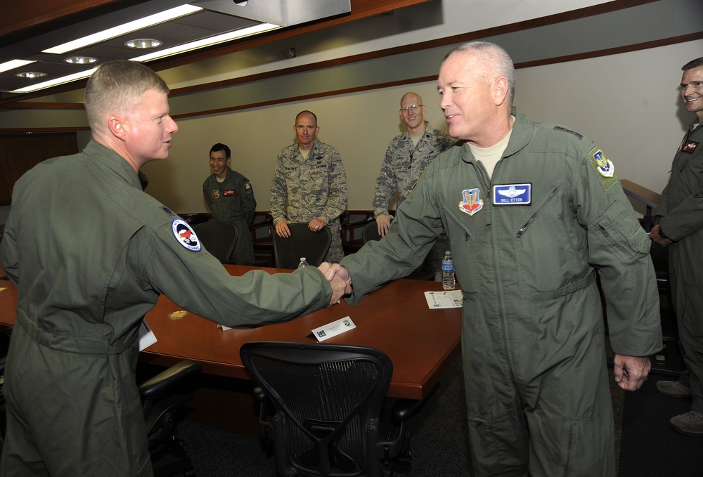 DVIDS - Images - First Air Force Commander Visit [Image 1 of 4]