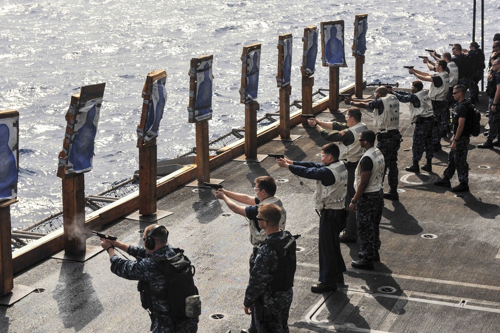 DVIDS - Images - Live-fire exercise aboard USS Nimitz [Image 2 of 2]