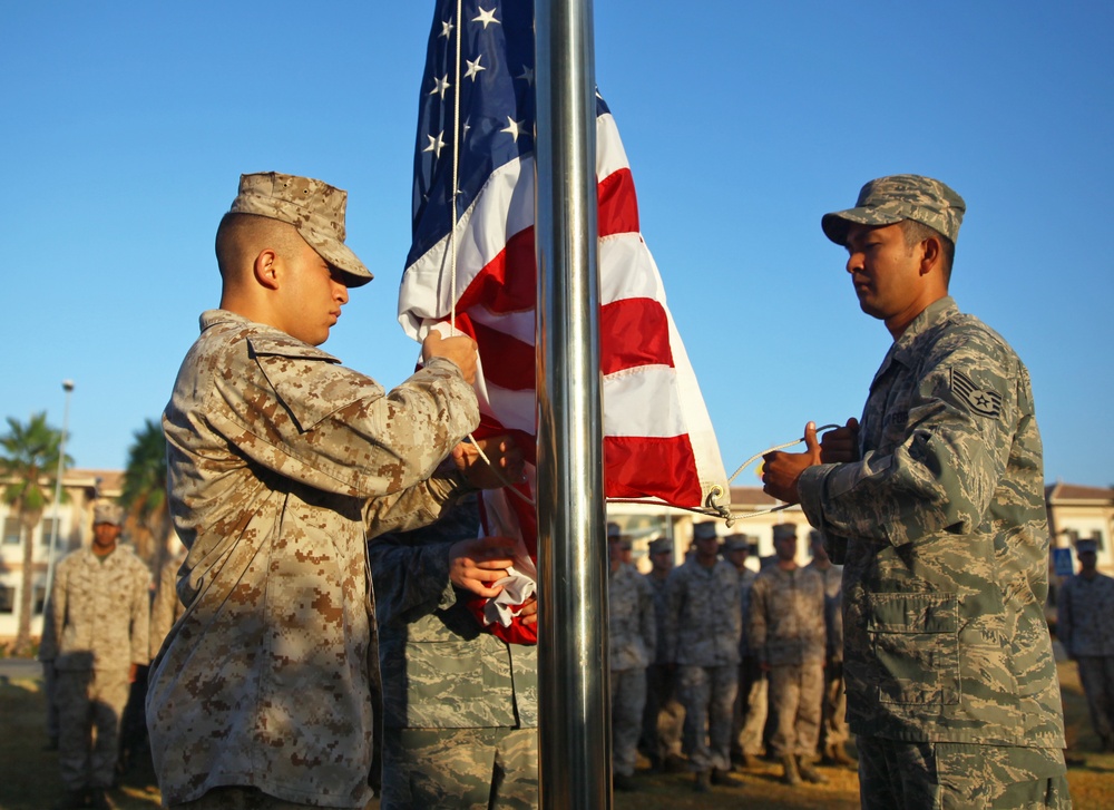 DVIDS - Images - SP-MAGTF Crisis Response Marines take part in POW/MIA ...