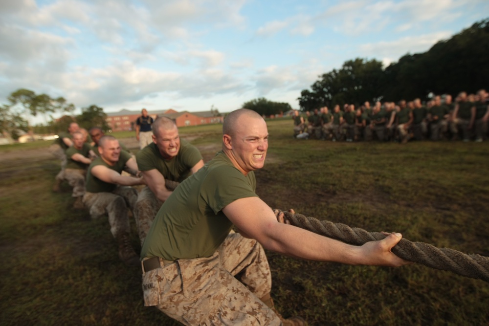 DVIDS - Images - Photo Gallery: Marine recruits build motivation during ...