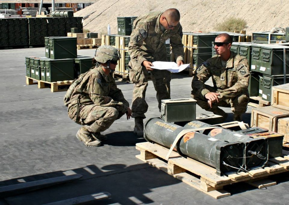 DVIDS - Images - 60th Ordnance Company inventories ammunition [Image 1 ...